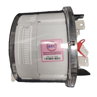 GE/ALCARA Electric Meter 3 Phase 4 Wire 120V- 480VAC KWH - KV2C FM16S ...