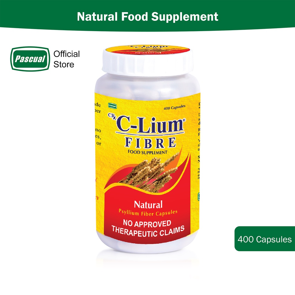 C-Lium Fibre Capsule Jar 400s | Shopee Philippines