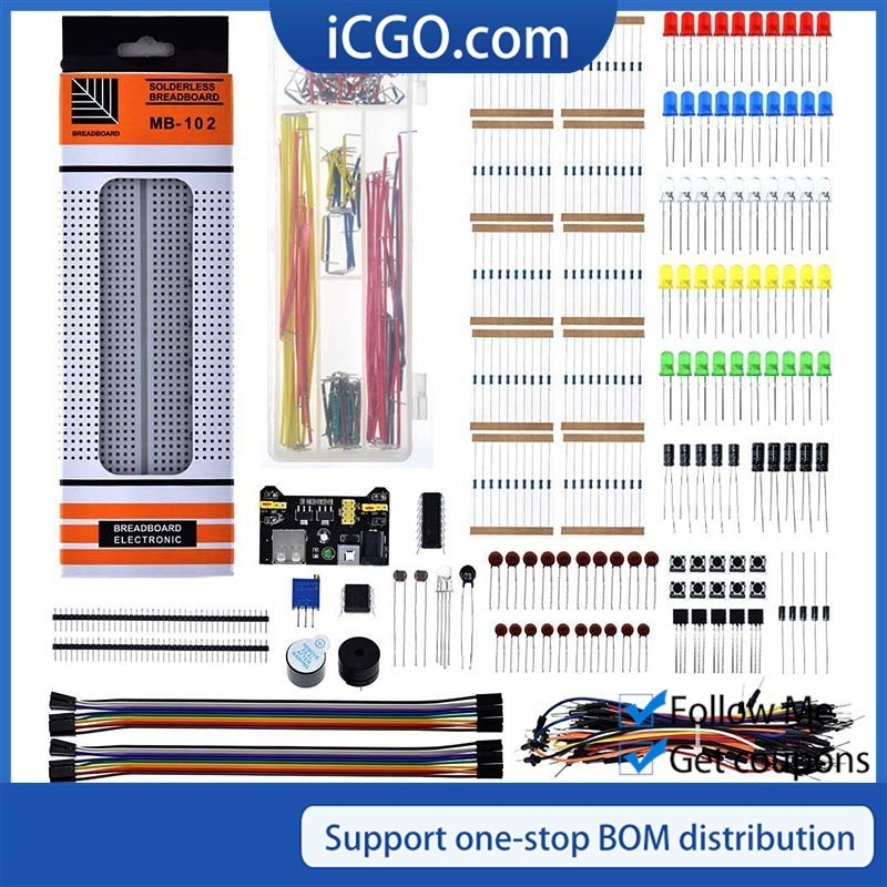 830 Hole Breadboard Suitable For Uno R3 Element Package Starter Kit Compatible With Arduino
