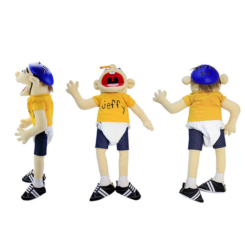 60cm Jeffy Puppet Doll Jeffy Hand Puppet Sml Jeffy Puppet Family Real ...