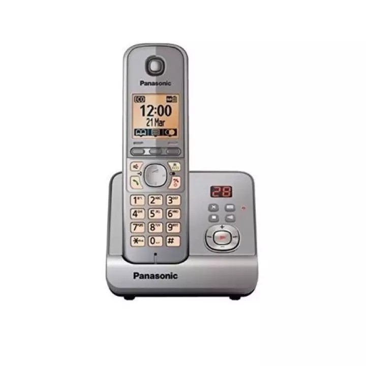 Panasonic KX-TG6721EM Telephone (Gray) | Shopee Philippines