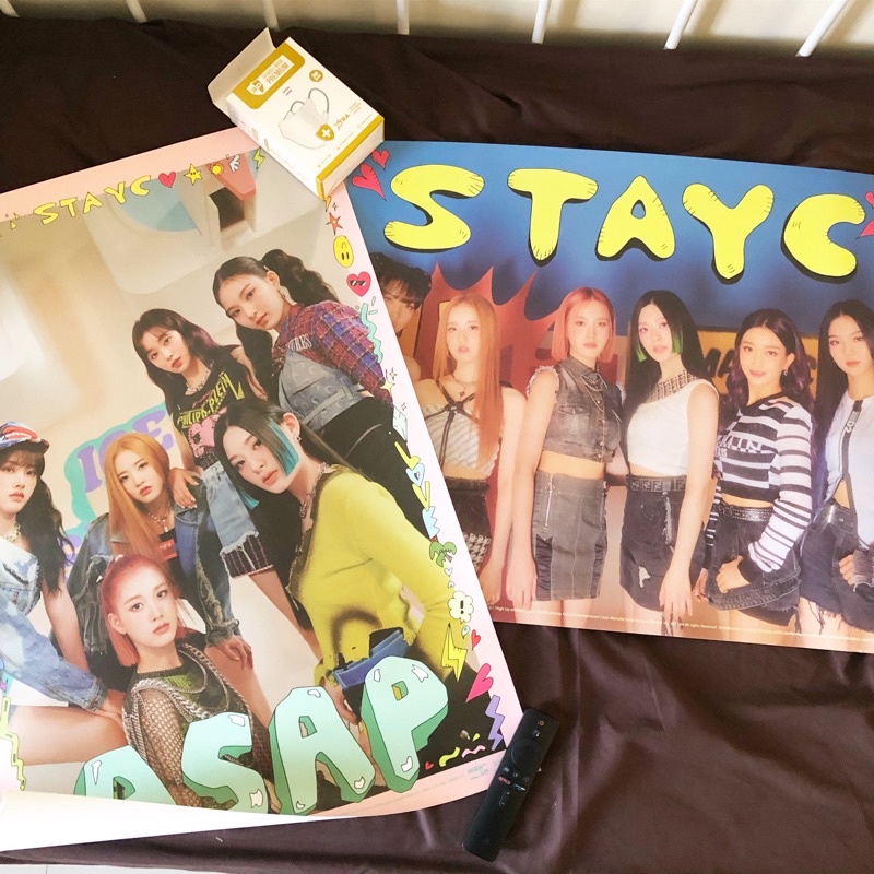 Stayc stayc staydom rolled poster rolled (include tube) | Shopee ...