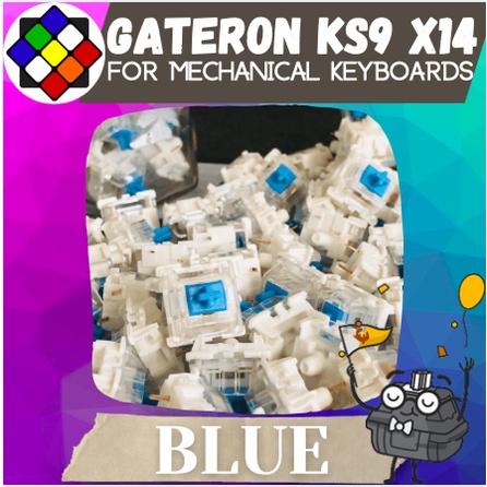 Gateron Switch KS9 X14 SMD Switches for Mechanical Keyboard | Shopee ...