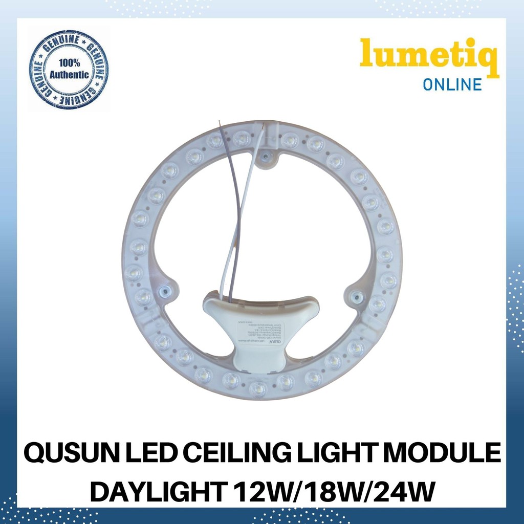 LED Ceiling Light Module Daylight 12W/18W/24W | Shopee Philippines