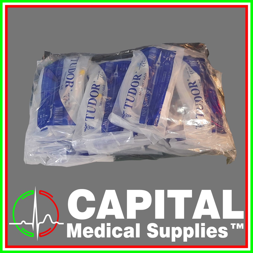 Infusion Set, Macroset Adult / Microset Pedia, 25Pcs/Pack (TUDOR ...