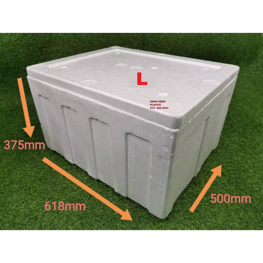 Tong Ikan Styrofoam Ice Box / Picnic box / Foam Box / Fish Box / Tong ...