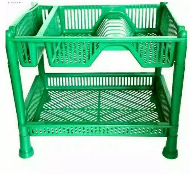 Mans - 2-tier Plastic Dish Rack | Shopee Philippines