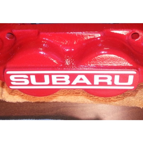 8pcs SUBARU Brake Caliper Calliper Stickers Decals Impreza WRX Sti ...