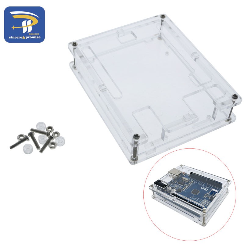 One set Transparent Box Case Shell for Arduino UNO R3 | Shopee Philippines