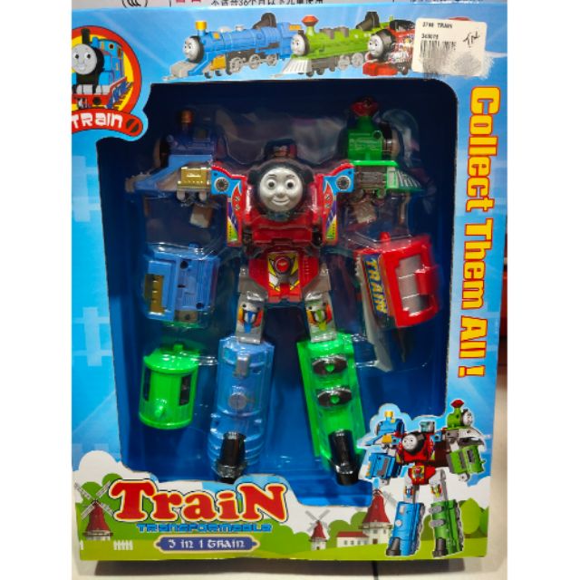 Thomas & Friends Train Transformer Kids super robot trains ...