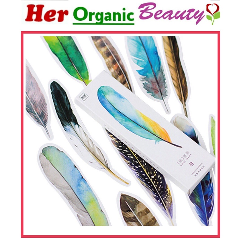 Bookmarks with FEATHERS Designs EZNG | Shopee Philippines