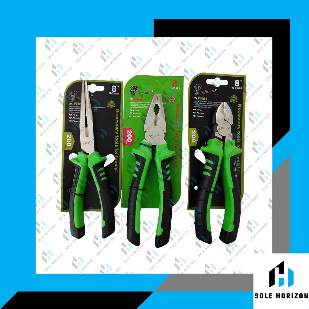 Sole Horizon JOSE 8 inch Bukaypato Pliers Green and Black design ...