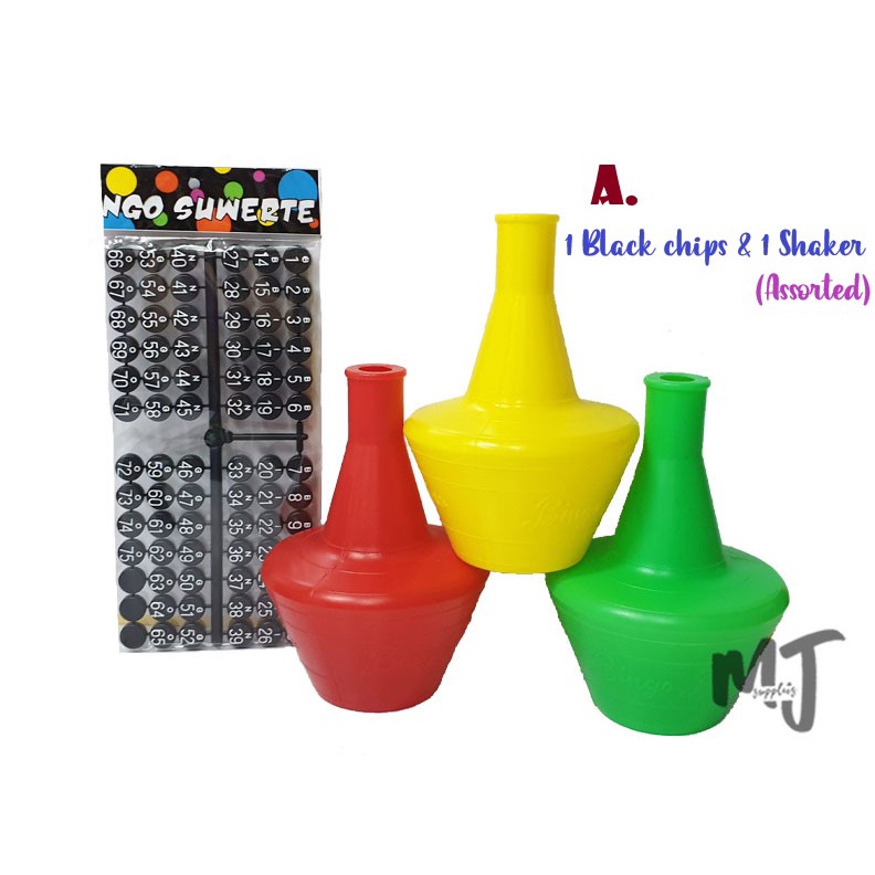 Bingo Set Pinoy Gaming Bingo Chips Suwerte Bingo Bulilyo in Plastic ...