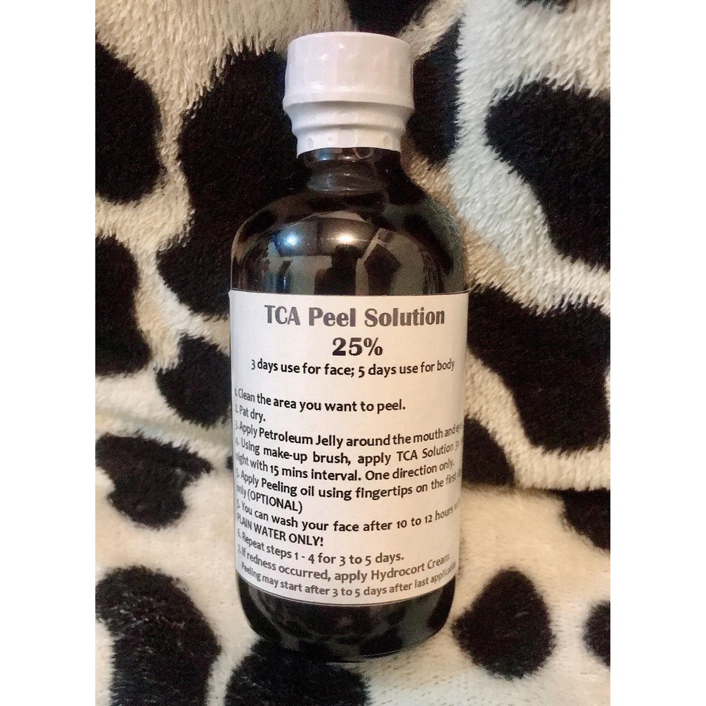 TCA Skin Peeling Solution 10% to 50% - 120ml | Shopee Philippines