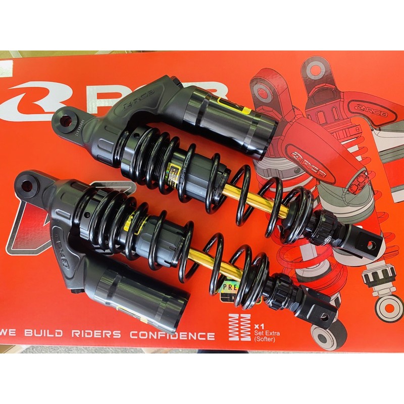 RCB DUAL SHOCK VD-SERIES NMAX V1/AIRBLADE 330MM - PREMIUM BLACK EDITION ...