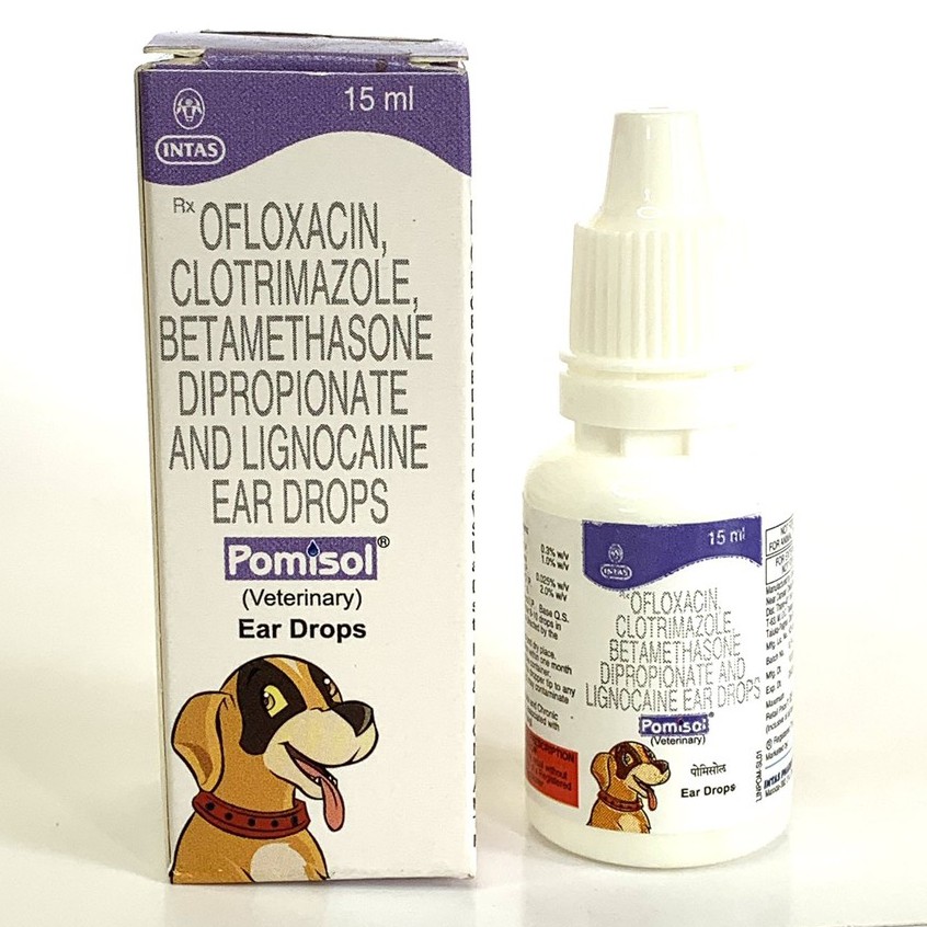 [FCR AGRIVET] Pomisol Eardrop 15ml for Pet / Para sa Tenga ng Aso Pusa ...