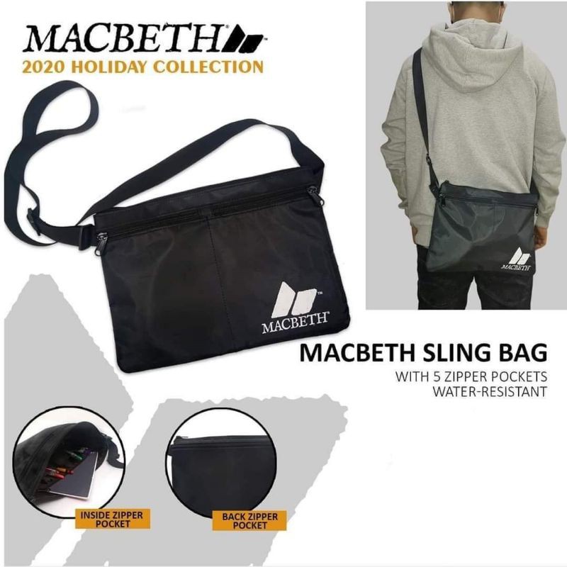 MACBETH SLING BAG NEW RELEASED/BELT BAG | Shopee Philippines