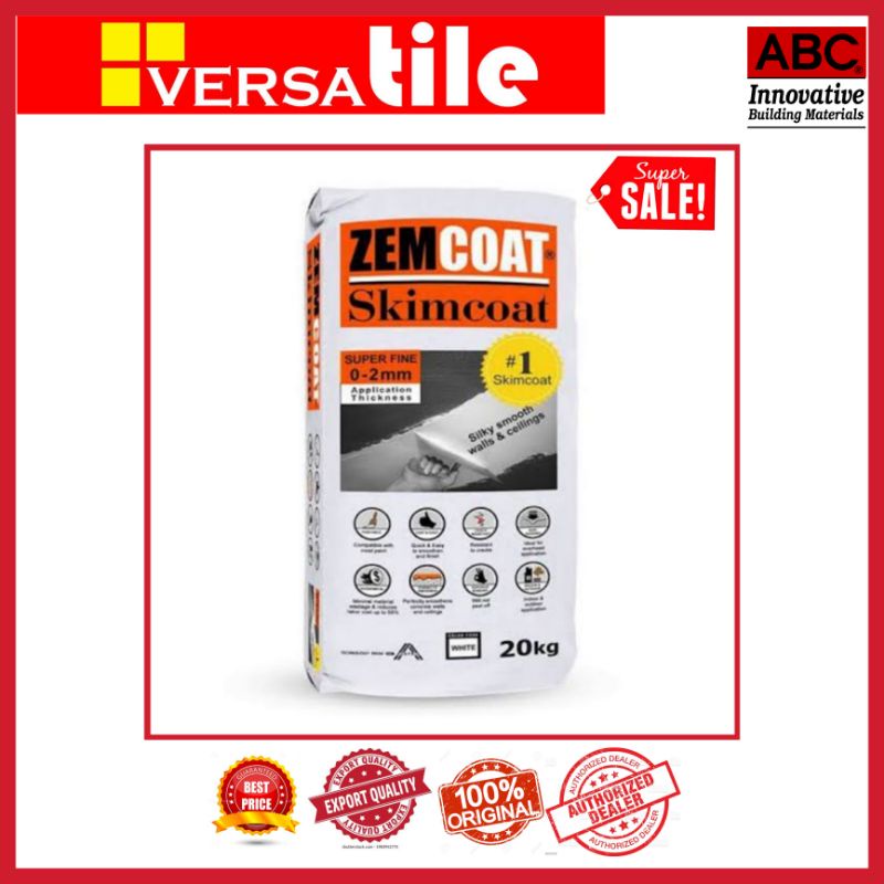 Skimcoat ABC Zemcoat the Number 1 Skimcoat in PH | Shopee Philippines