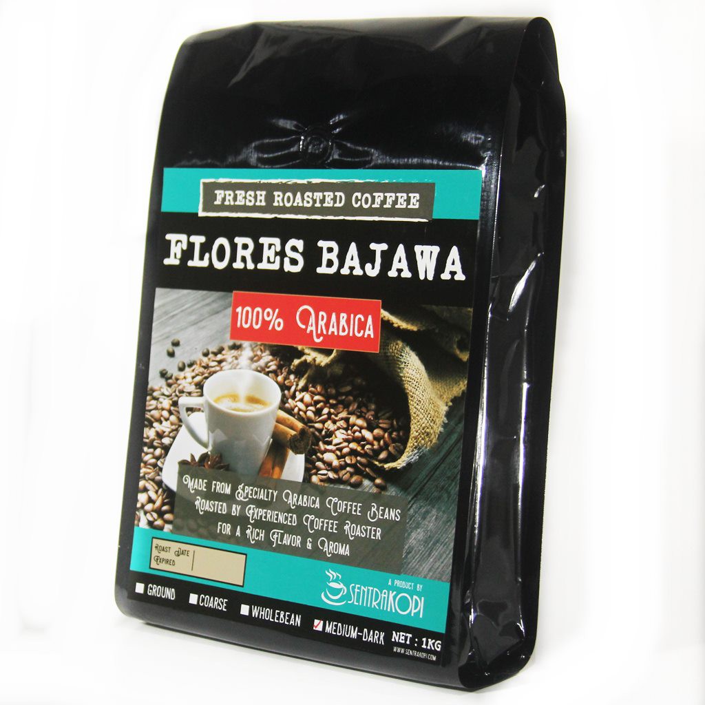 Flores Bajawa Arabica Coffee 1 Kg - Powder / Beans - Premium Arabica ...