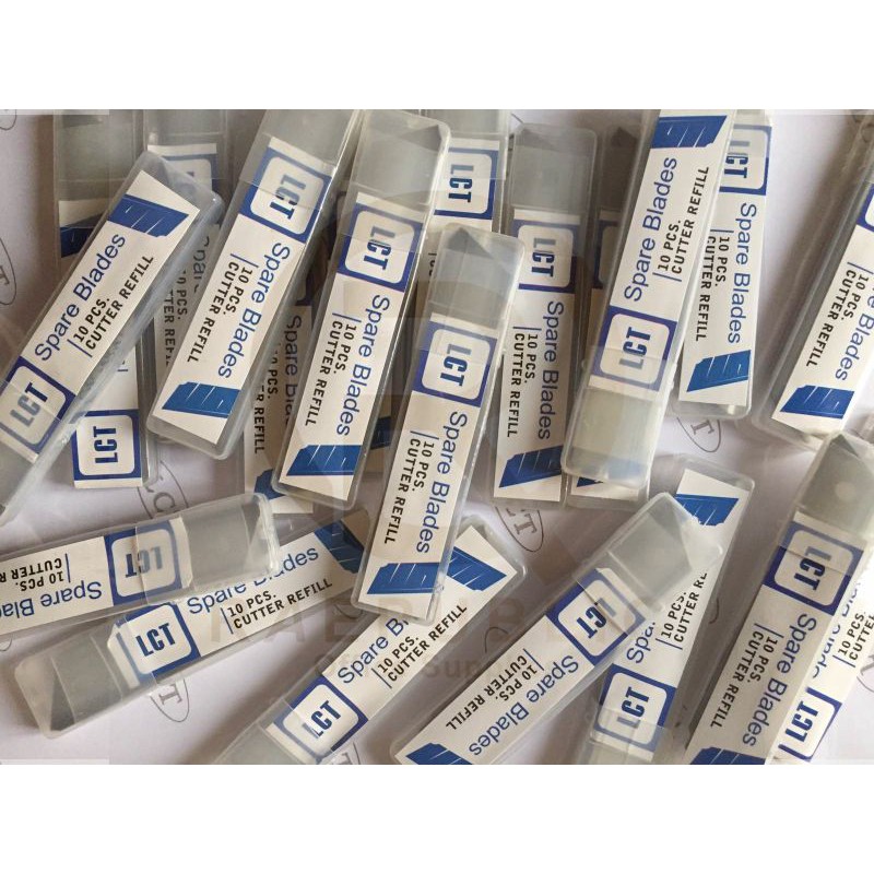 LCT Cutter Spare Blade (BIG / SMALL) 10's/Tube | Shopee Philippines