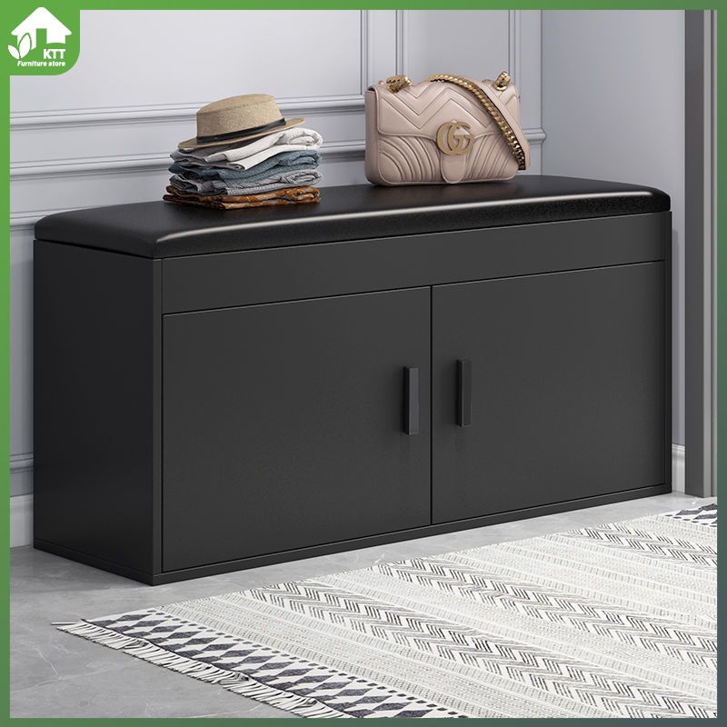 shoe cabinet stool Shoe stool long stool can sit in the door stool shoe ...