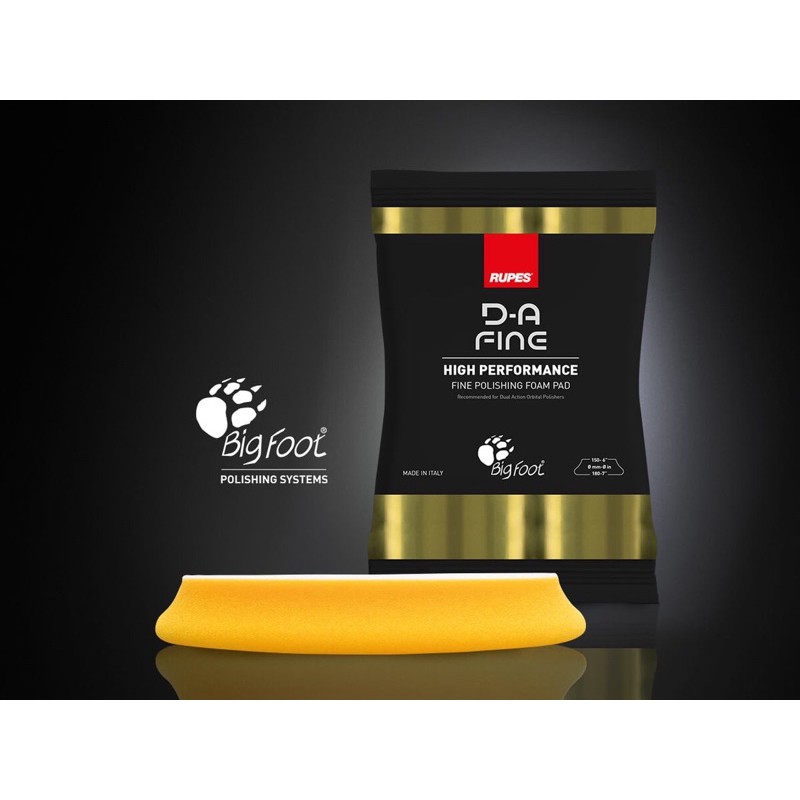 Rupes DA Fine Da150/M yellow Polishing Foam Pad (5 inch) | Shopee ...