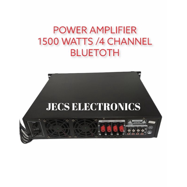 SAMWON SW - 800PRO POWER AMPLIFIER/1500 WATTS/4 CHANNEL | Shopee ...