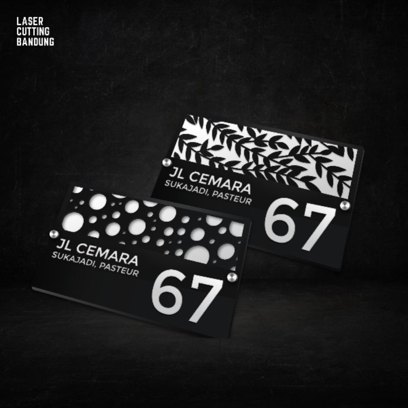 Custom Acrylic House Number / Acrylic House Number | Shopee Philippines