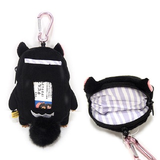 Korean Cartoon Animal Wombat Family Keychain Cute Coin Purse Plush Toy ...