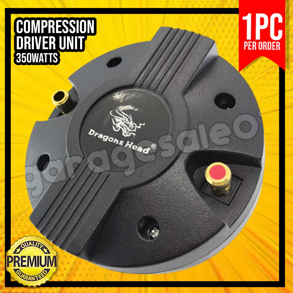 Dragon head Compression Driver Unit Tweeter 400W Heavy Duty | Shopee ...