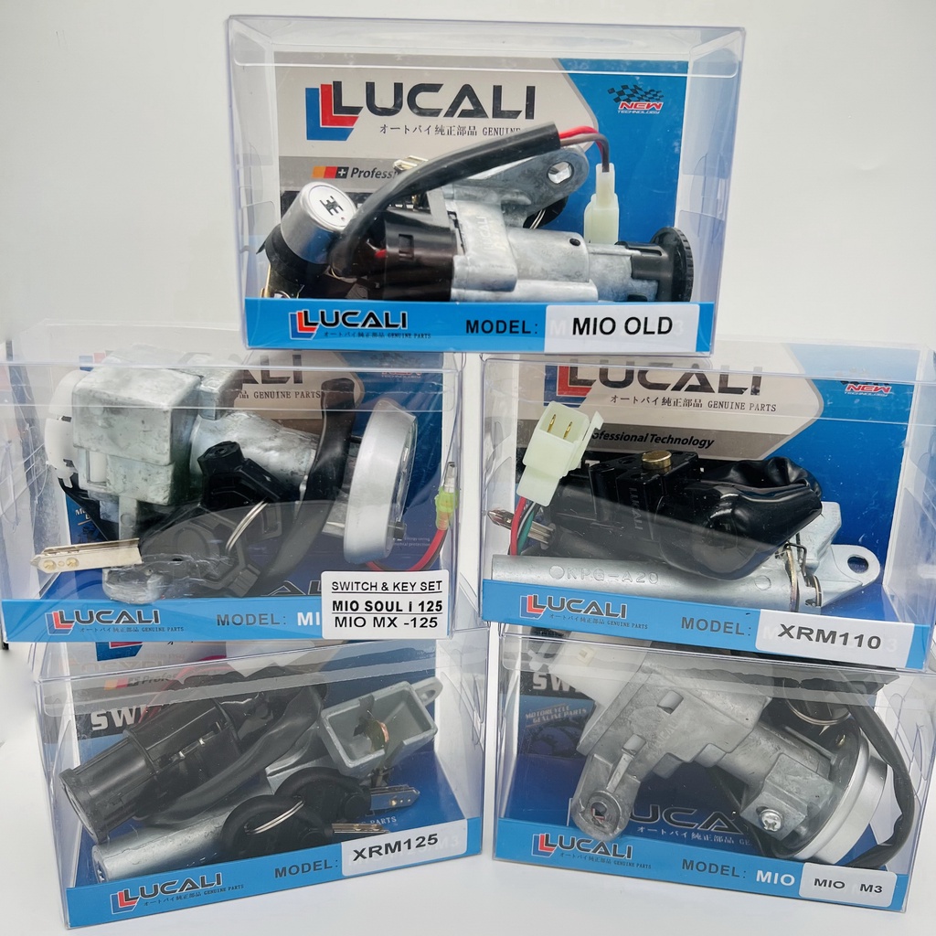 Motorcycle Anti Theft Key Set XRM110/XRM125/Mio125/Soul i 125/MX125/Mio ...