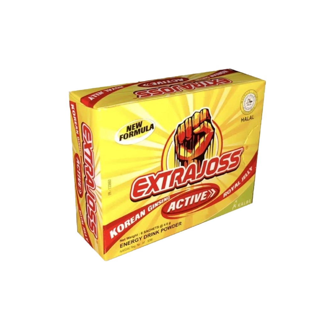 EXTRA JOSS Energy Drink 4g x 6 sachets x 2 packs | Shopee Philippines