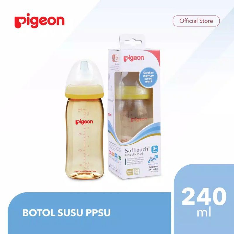 Pigeon PPSU Bottle 240ml | Shopee Philippines
