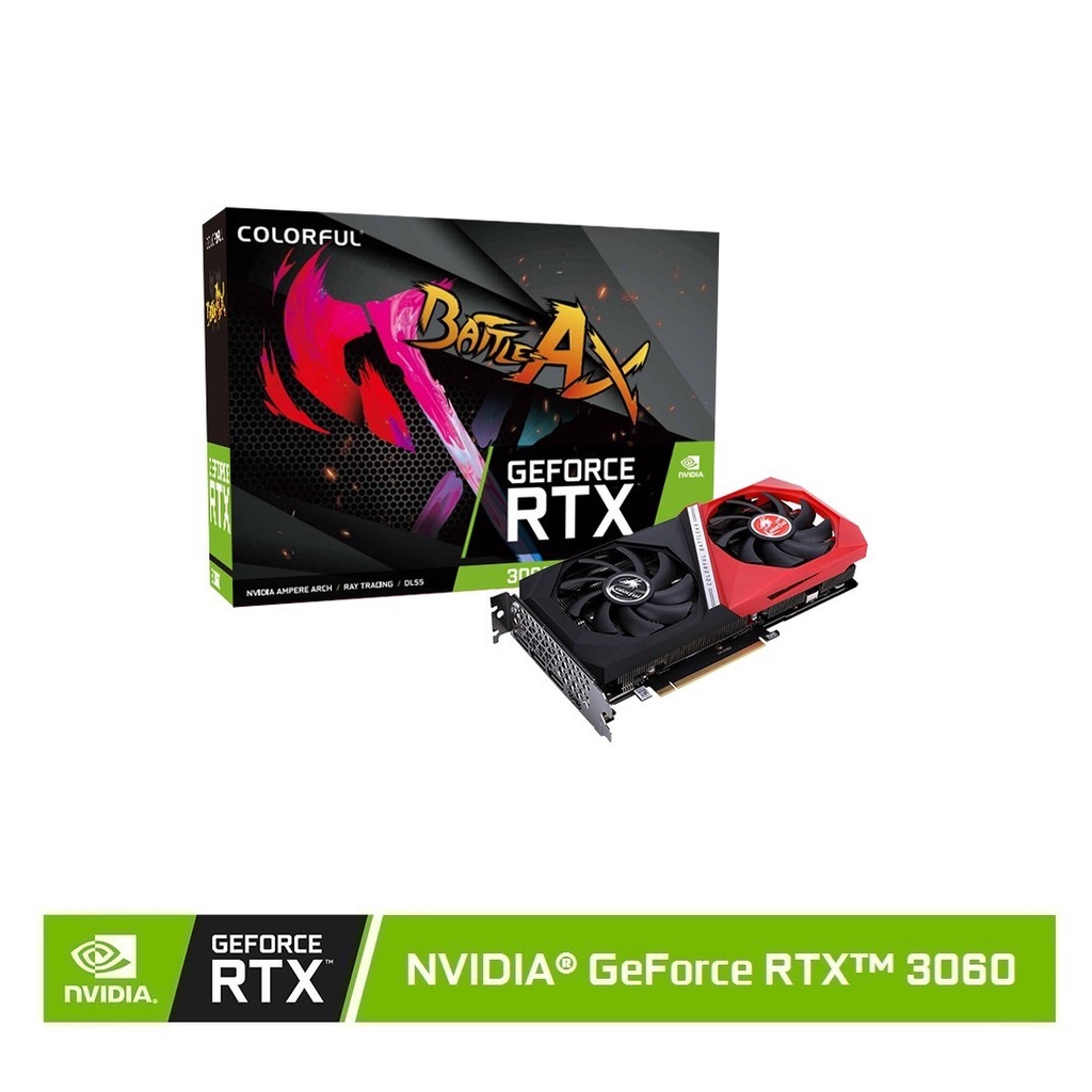 Colorful NVIDIA® GeForce RTX® 3060 NB DUO 12G L-V with LHR Graphic Card ...