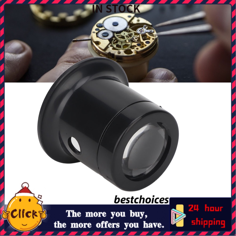 [Ready Stock] 10X Monocular Magnifying Glass Loupe Lens Eye Magnifier ...