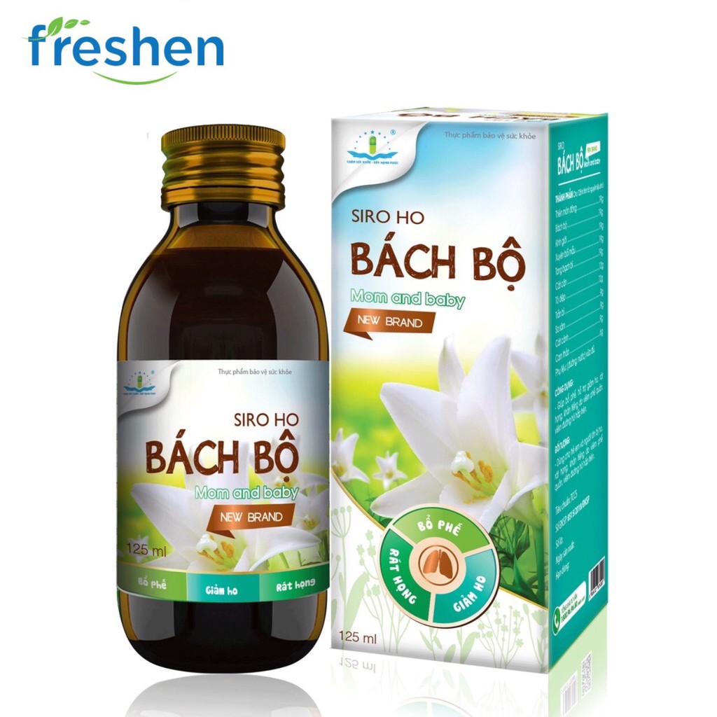 Ho Bach Syrup mom and baby Syrup Helps To Nourish The Lungs, Reduce ...