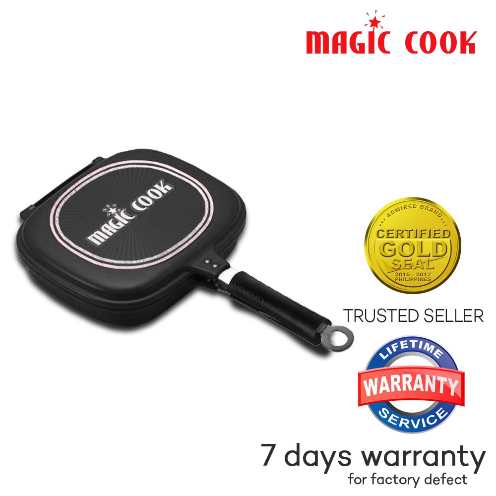 Magic Cook MC-32 Double Sided Grill Pan Kitchenware, Cookingware, Home ...
