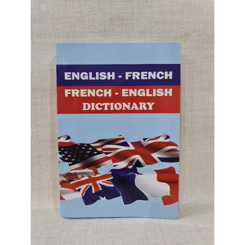 (Authentic) English *French /French *English Dictionary | Shopee ...