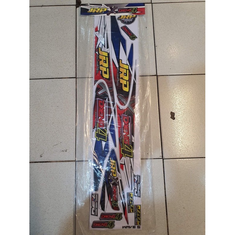 Jrp body sticker Wave 125s | Shopee Philippines