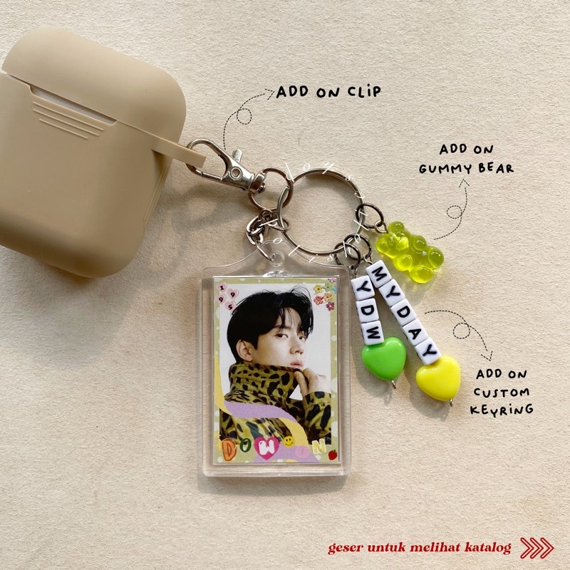 GANTUNGAN [READY] Day 6 Acrylic Keychain Candy Keyring / Acrylic ...
