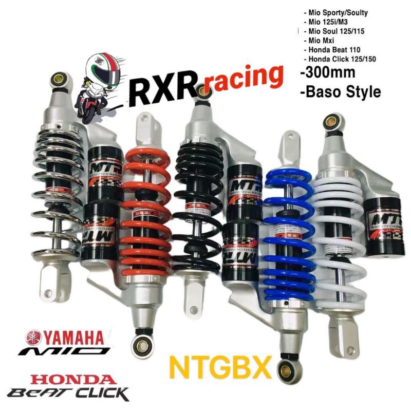 MTR REAR SHOCK FOR Mio Sporty Mio Soul Mio Soul I 125 Mio I 125 ...