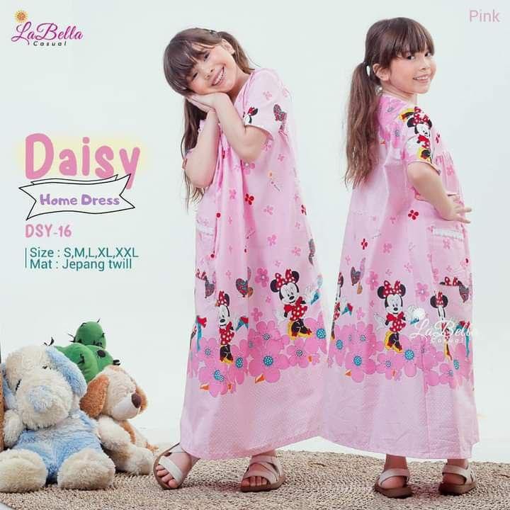 Home Dress Children Labella Daisy Age 2-9 Years Japanese Cotton Twill ...