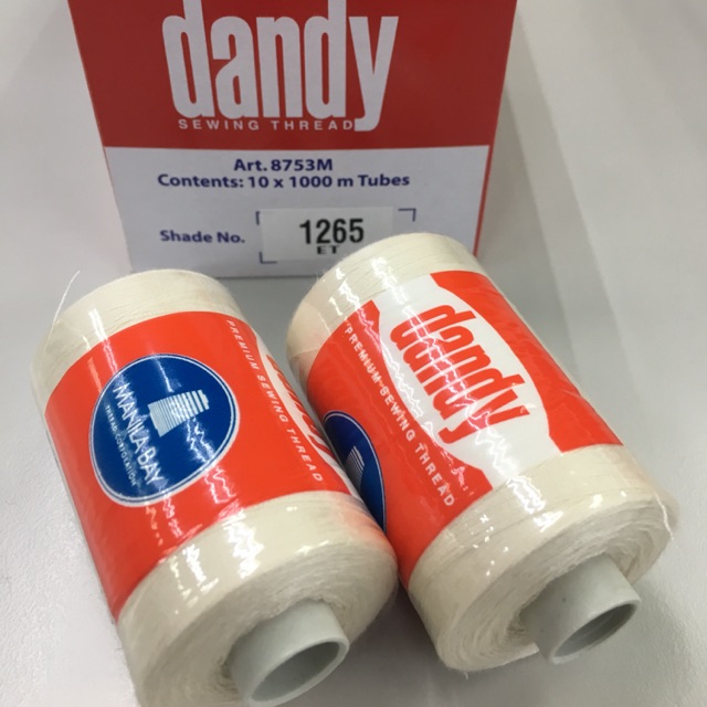 Dandy ticket 120 1,000 meters polyester sewing thread (8753M/120 ...