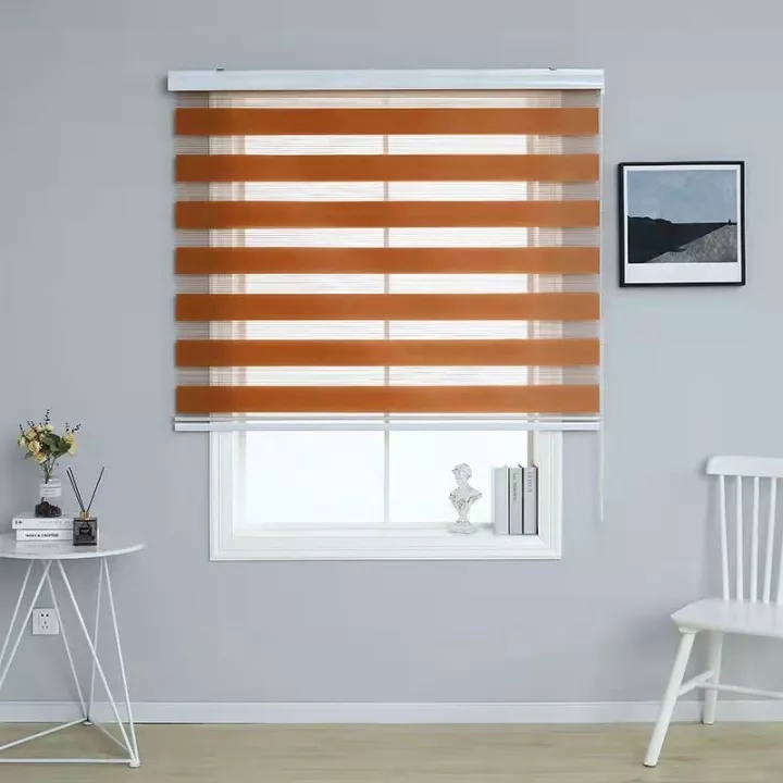 180cm height Korean Blinds For Windows Venetians Duo Roller Blinds 60 ...