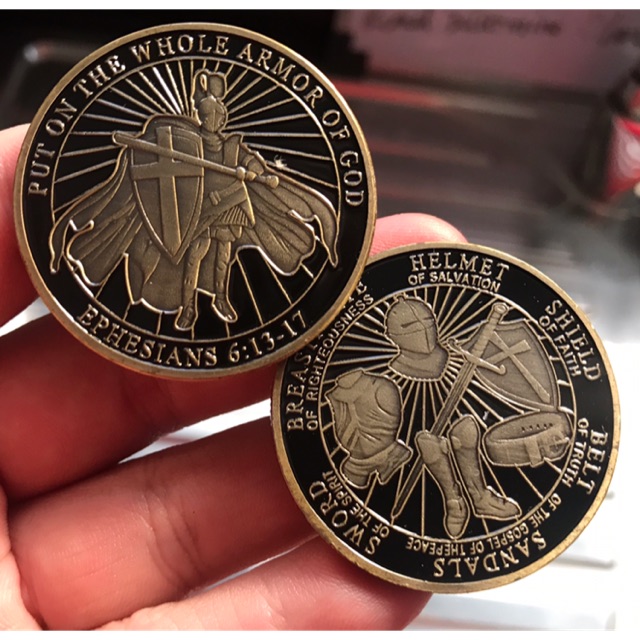 Ephesians Bible Verse Prayer Coin | Shopee Philippines