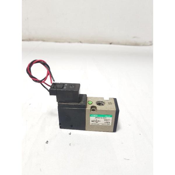 Solenoid Valve 1/8 Npt DC24V 1Way 3PA210-C21 CKD(Original Made in Japan ...