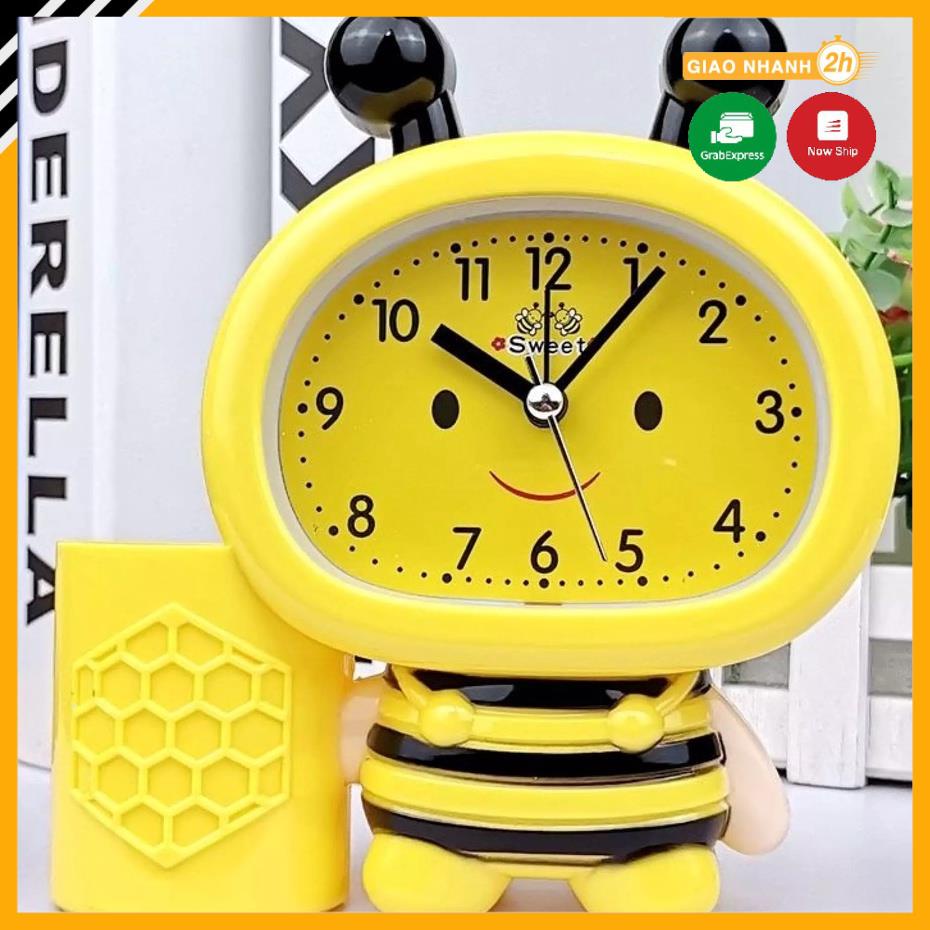 Cute Yellow Bee Sister Alarm Clock [Super Durable]], Electronic Desktop ...