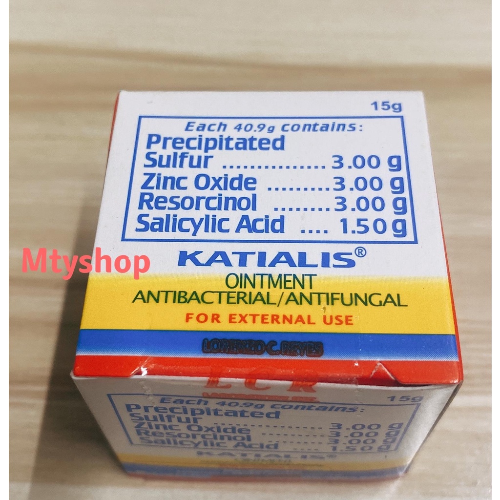 Katialis Ointment Antibacterial/Antifungal 5g/15g/30g | Shopee Philippines