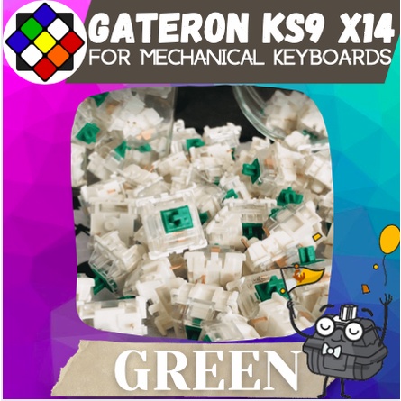 Gateron Switch KS9 X14 SMD Switches for Mechanical Keyboard | Shopee ...