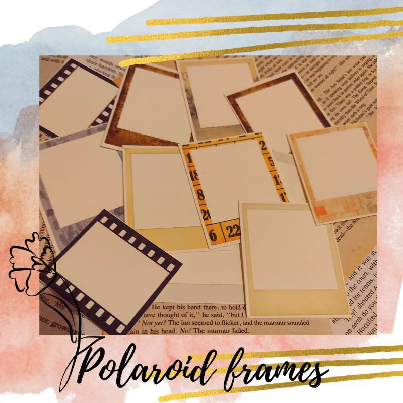 Colored Polaroid Frame | Shopee Philippines